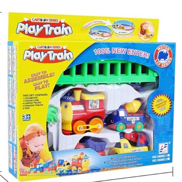 Toyly | Toys | Toddlerscartoon Series Play Train Set | Poshmark